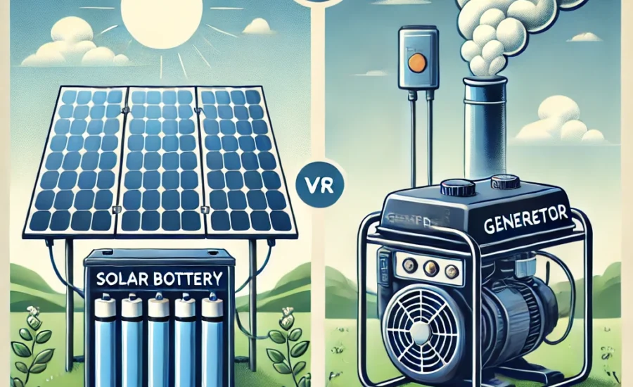 Solar Batteries vs. Generators: Which Is More Reliable? - FTM Solar